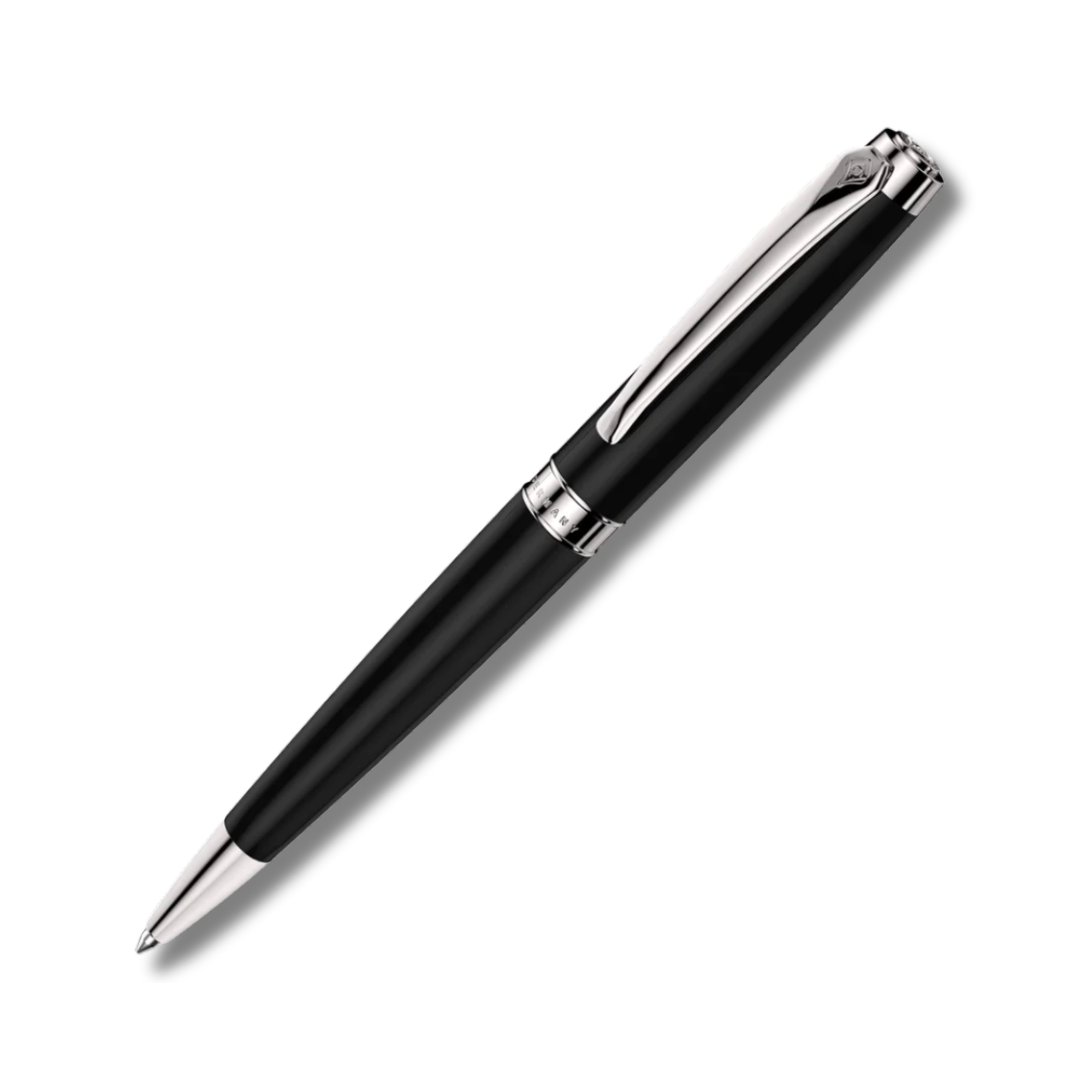 Intellio Germany Renaissance Black and Chrome Ballpoint Pen – Pen Store
