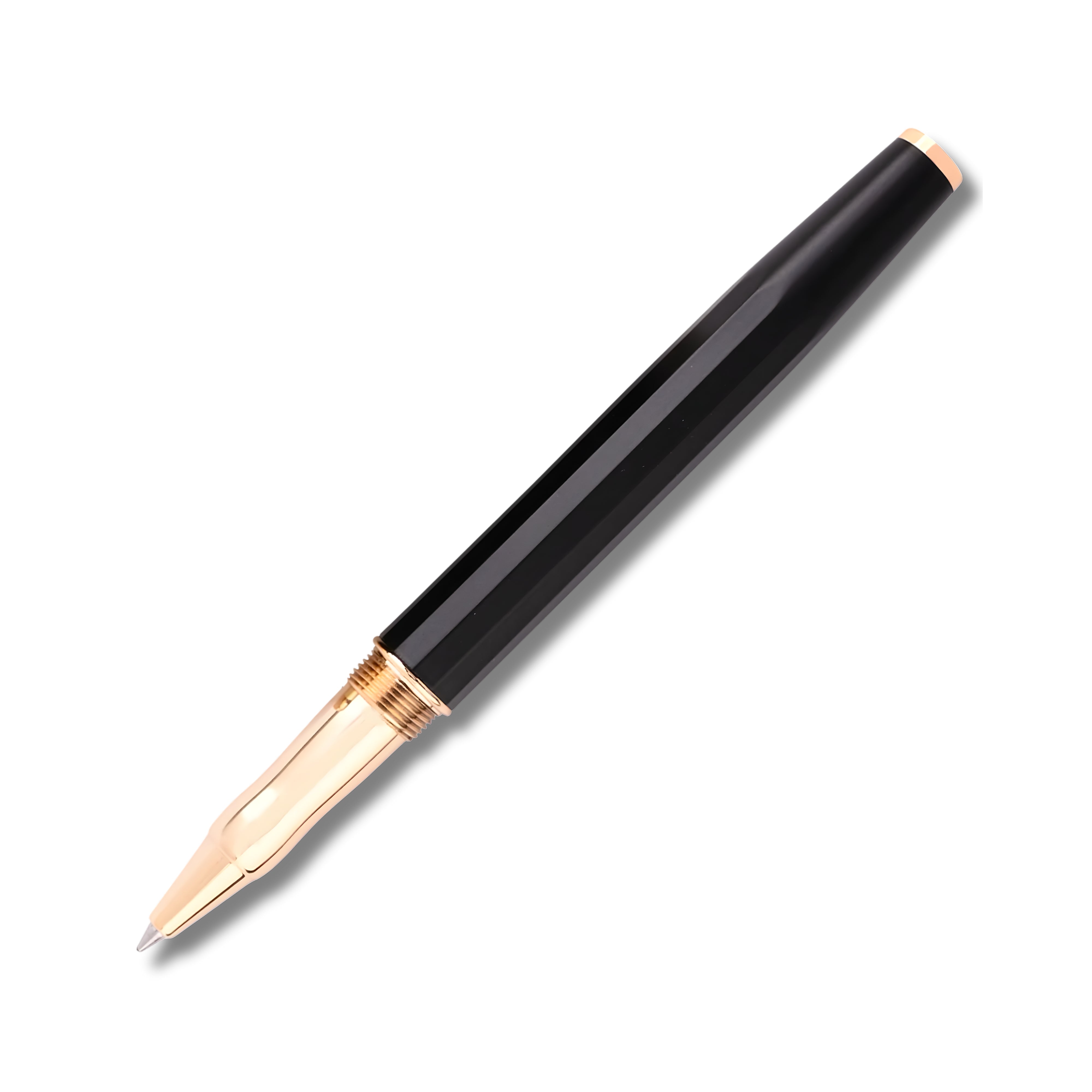 Intellio Germany Black and Gold Rollerball Pen – Pen Store