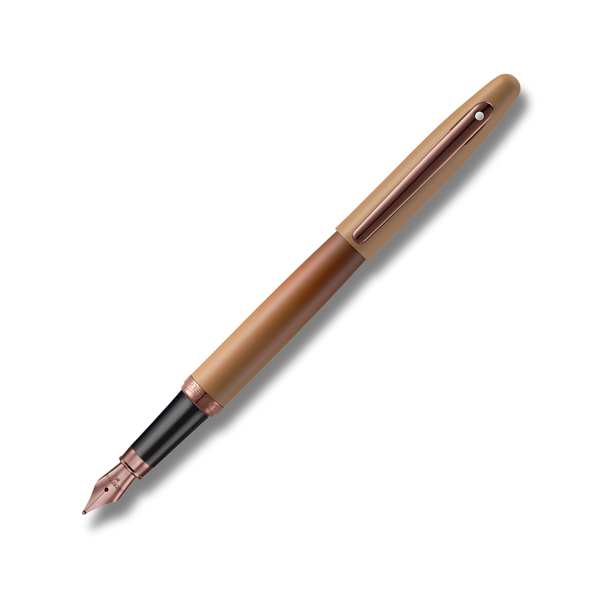 Sheaffer VFM 9428 Coffee Edition Matt Brown Fountain Pen with Regal Br ...